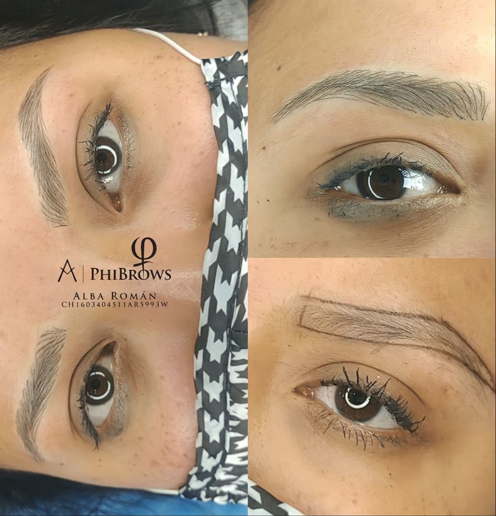 Curso Microblading Ciudad de México Alba Román certificada por la Academia Phiacademy